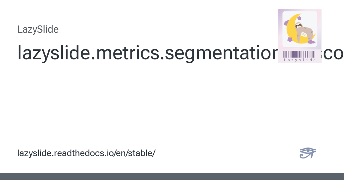 lazyslide.metrics.segmentation.f1_score — LazySlide 0.11.0 documentation